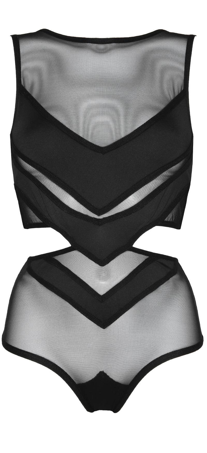 Caged Crop Body - Bodysuit, Playsuit, Lingerie | by Reckless Wolf