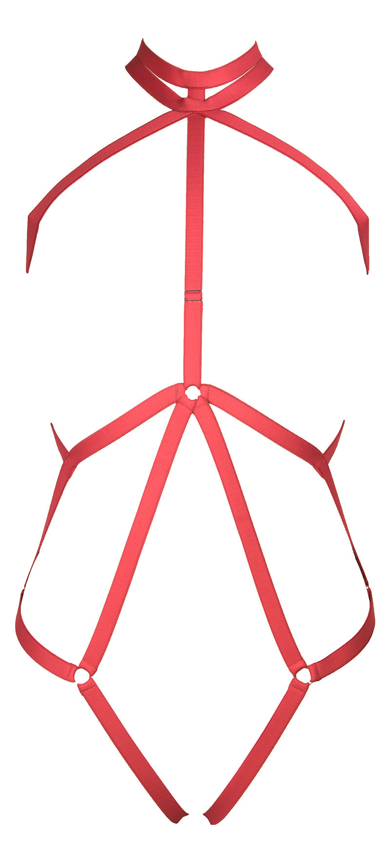 Knock Out Red Playsuit - Lingerie | by Reckless Wolf