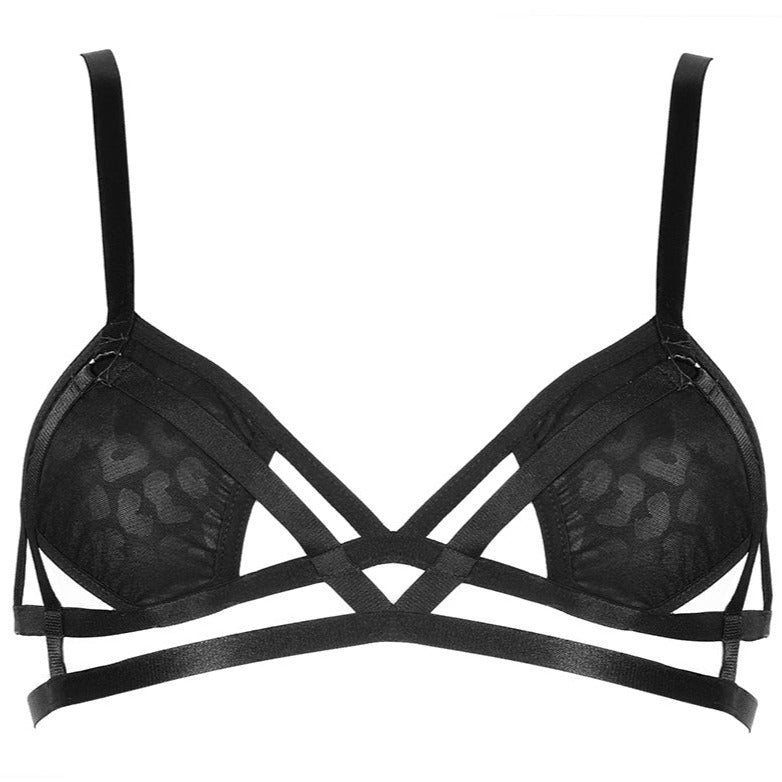 Raw Strap Soft Bra - Lingerie | by Reckless Wolf