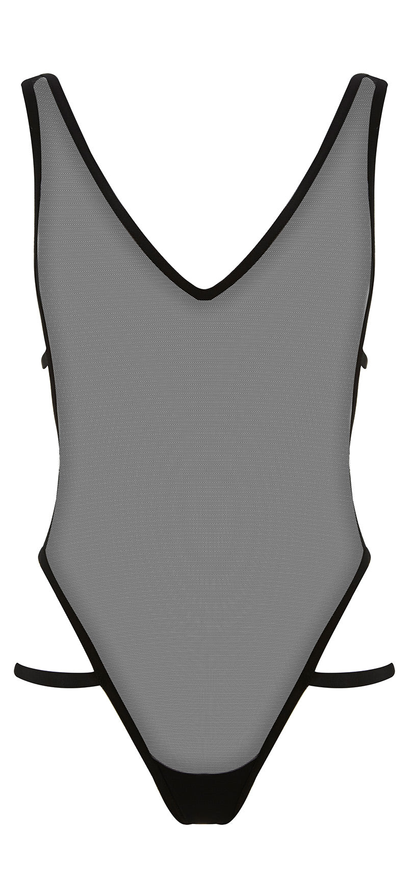 Sheer Force High Leg Body - Bodysuit, Lingerie | by Reckless Wolf